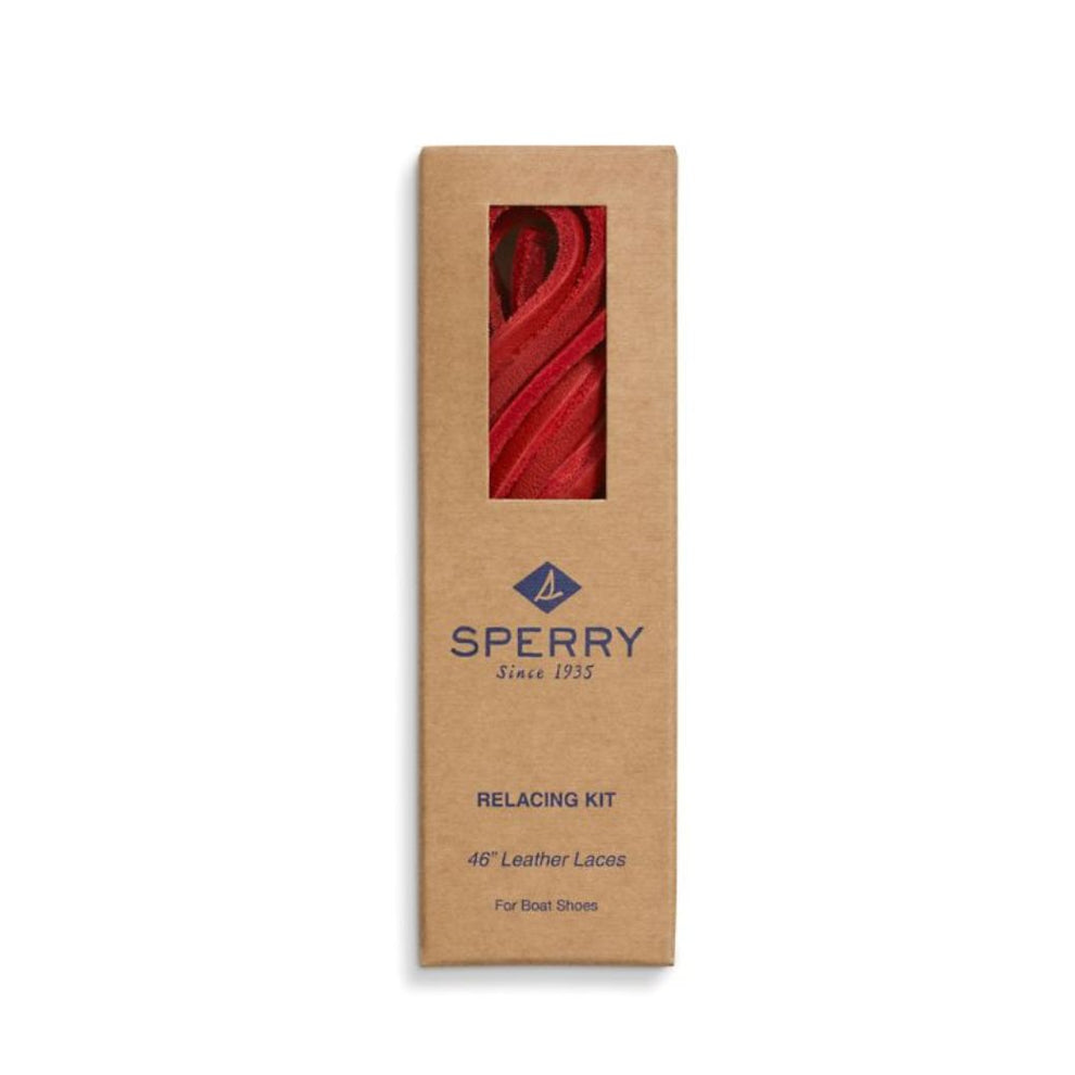 Sperry Leather Laces Unisex Shoelace Red - SP0025 – Sperry Thailand
