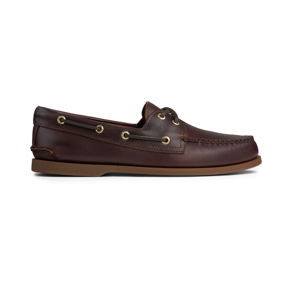 Sperry Authentic Original™ 2-Eye รองเท้าหนังแบบสวม ผู้ชาย สีน้ำตาล ...